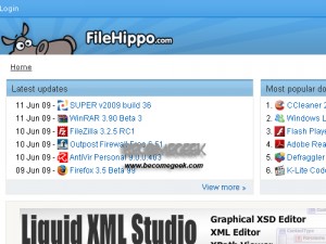 FileHippo: tutti i freeware del Mondo – BecomeGeek Blog